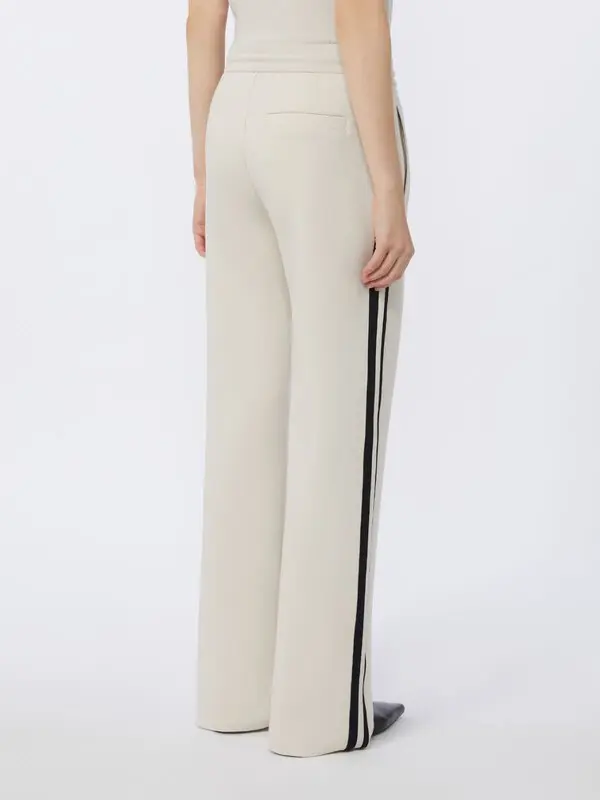 Max Mara Cotton Jersey Trousers - Ecru