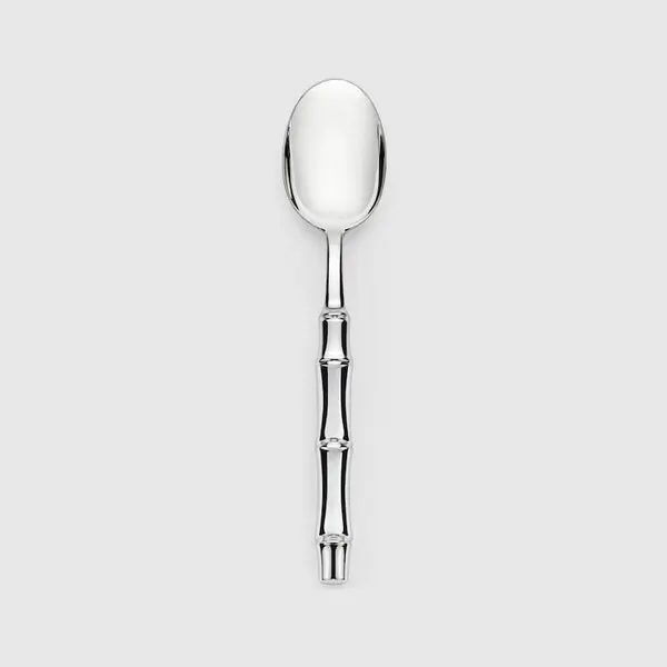 Gucci Dessert Spoons With Bamboo Motif, Set Of Two - Black