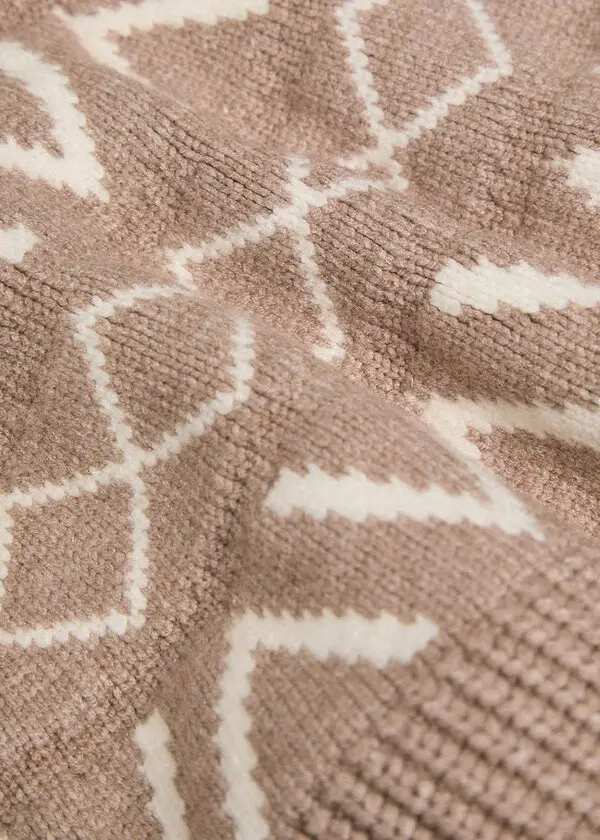 Varley Fair Isle Knit Jumper - Brown