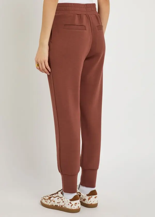 Varley The Slim Cuff 27.5 Stretch-jersey Sweatpants - Maroon