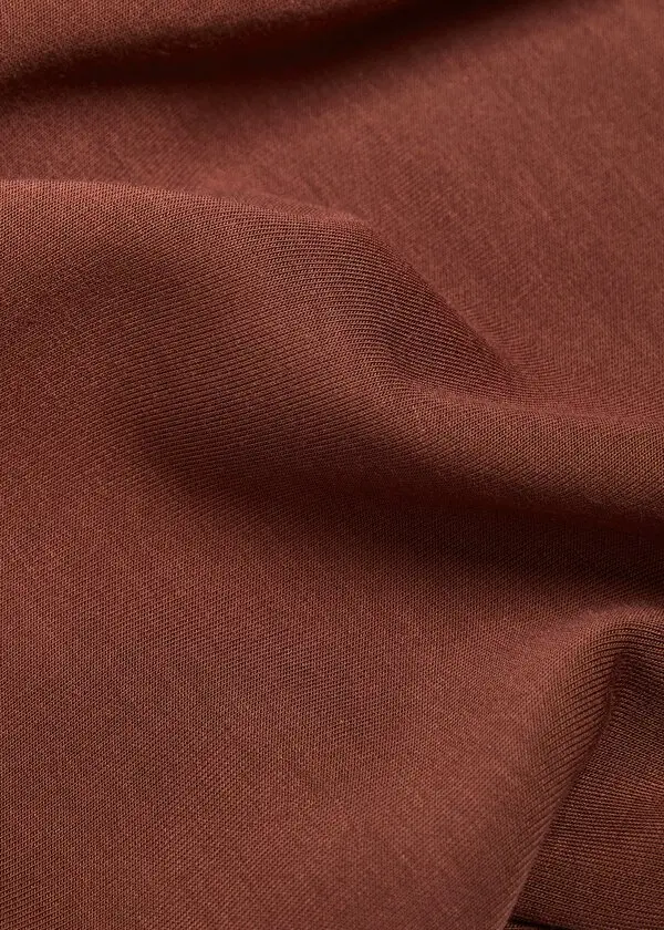 Varley The Slim Cuff 27.5 Stretch-jersey Sweatpants - Maroon