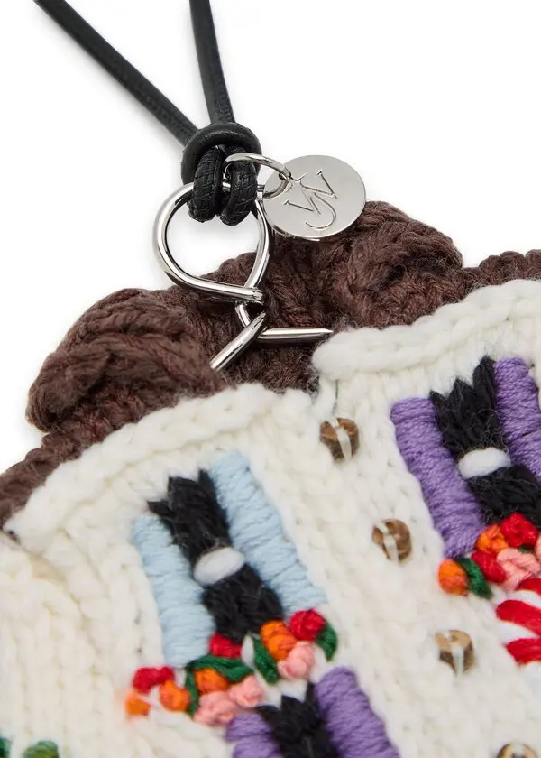 JW Anderson House Cardigan Knitted Bag Charm
