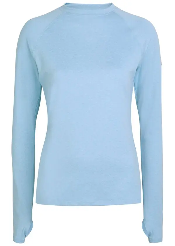 Varley Stretch-jersey Top - Light Blue