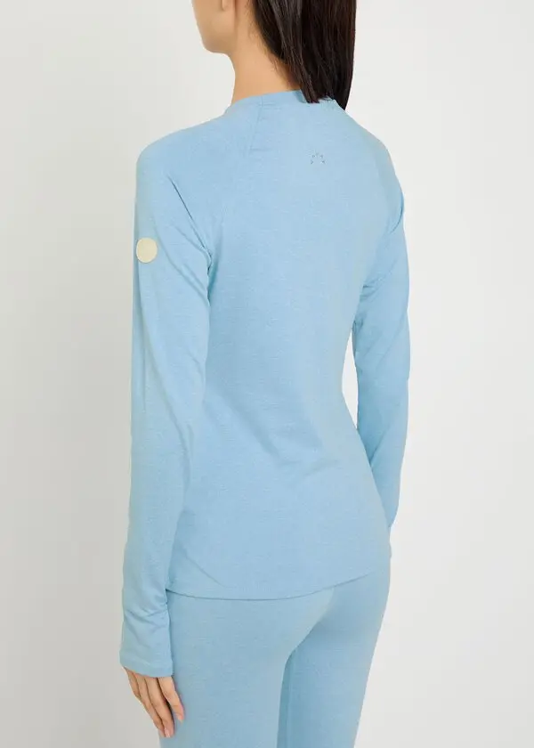 Varley Stretch-jersey Top - Light Blue
