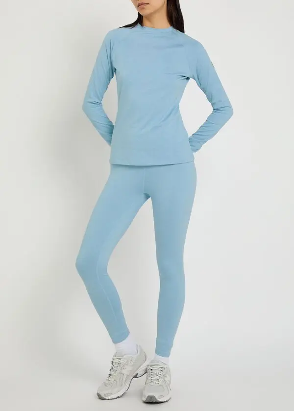 Varley Stretch-jersey Top - Light Blue