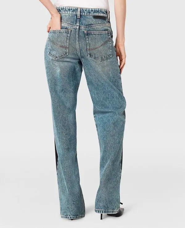 Stella McCartney Lace-up Chap Jeans