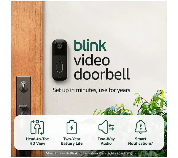 BLINK Outdoor 2cam + Video Doorbell System