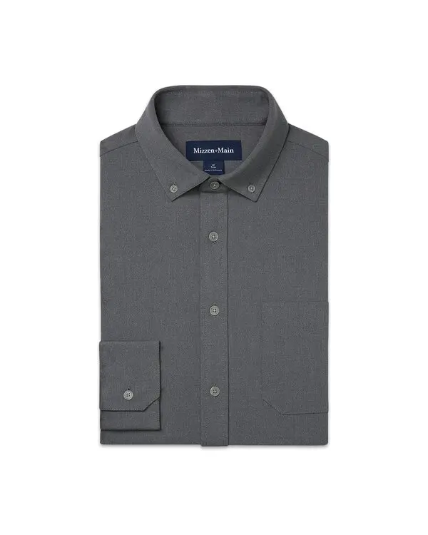 Mizzen+main City Flannel - Dark Grey