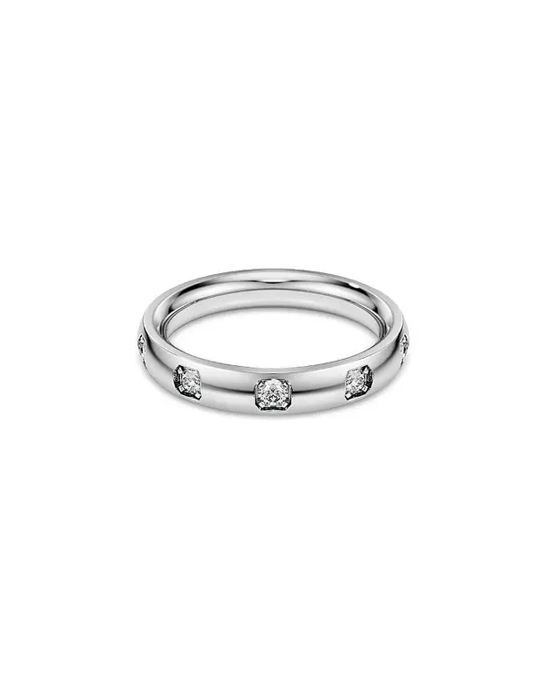 SWAROVSKI Eternity Certified Lab Grown Diamond Band Ring - Silver