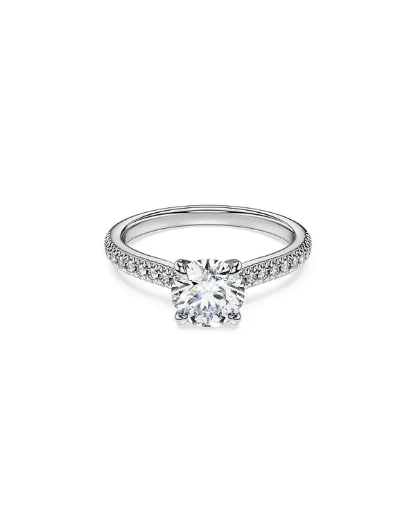 SWAROVSKI 14k White Gold Lab Grown Diamond Eternity Ring - Silver