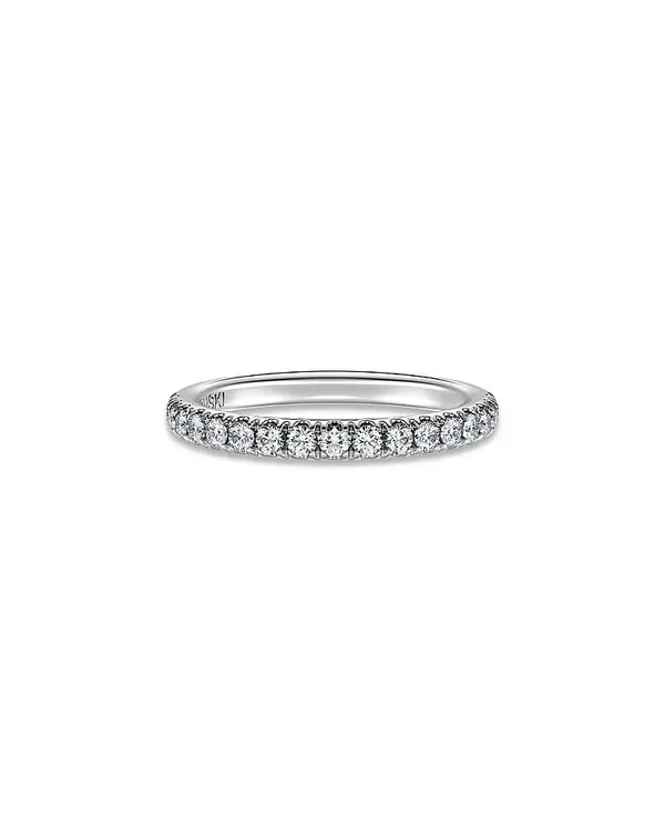 SWAROVSKI Eternity Certified Lab Grown Diamond Band Ring - Silver