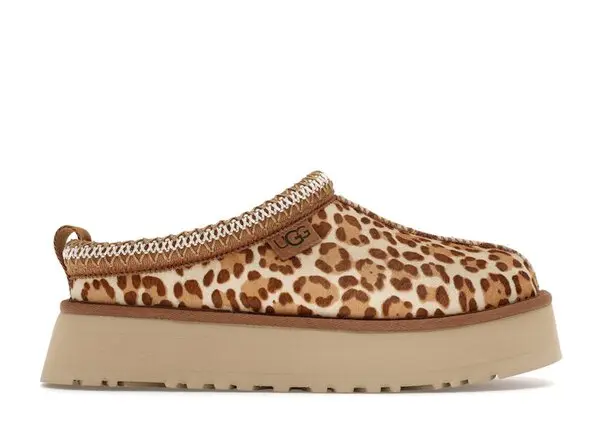 UGG Tazz Plains Slipper - Felicity Leopard Jasmine