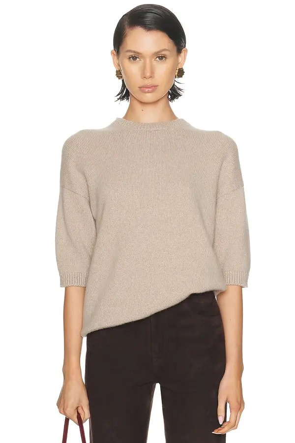 Khaite Ares Sweater - Putty