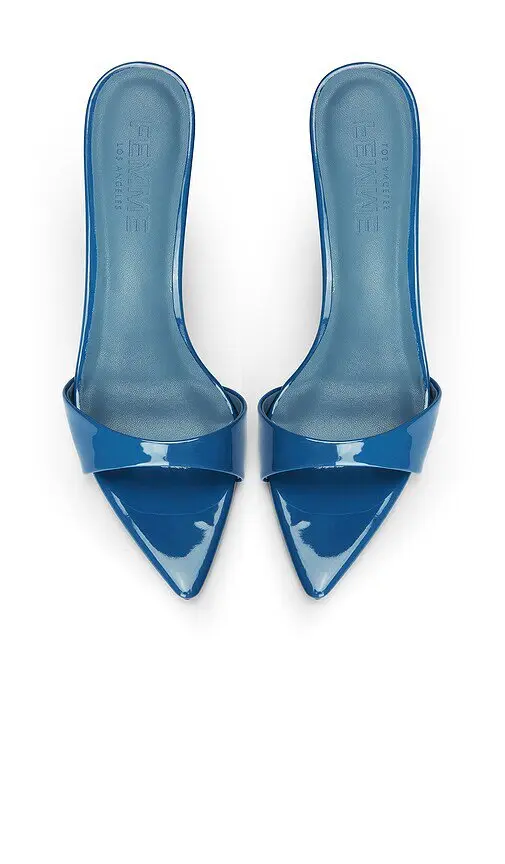 Femme La Kaia Slipper With Stiletto Heel