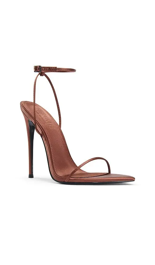 Femme La Andx Satin Stiletto Sandals