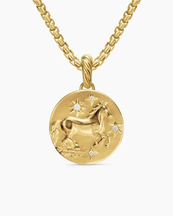 David Yurman Lunar New Year Horse Amulet - Diamond