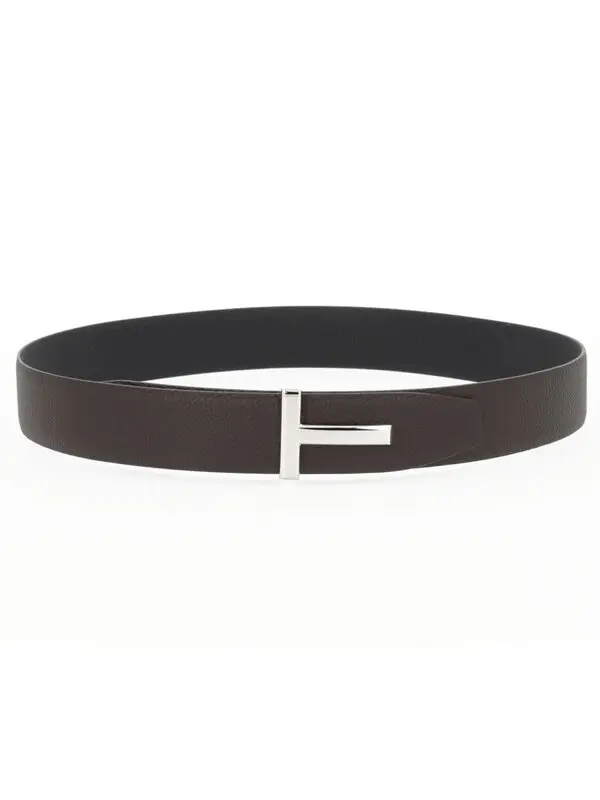 TOM FORD Belt With Buckle - Brown