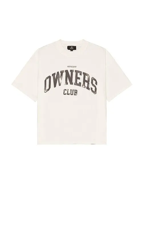REPRESENT Owners Club Tee In White