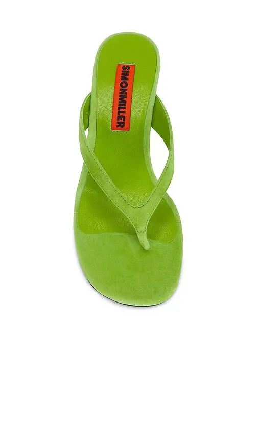 SIMONMILLER Beep Thong Sandal - Matcha