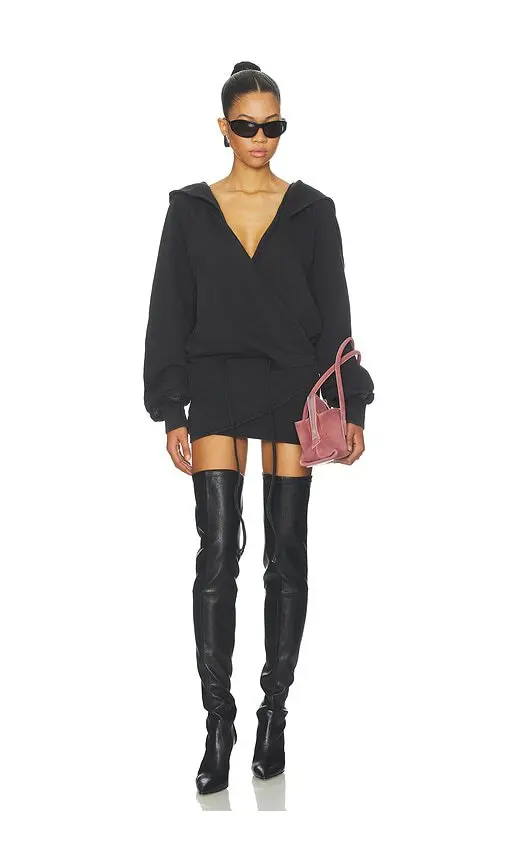Attico Hoodie Mini Dress