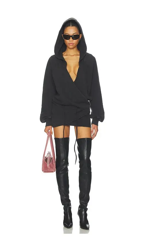 Attico Hoodie Mini Dress