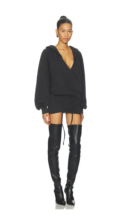 Attico Hoodie Mini Dress