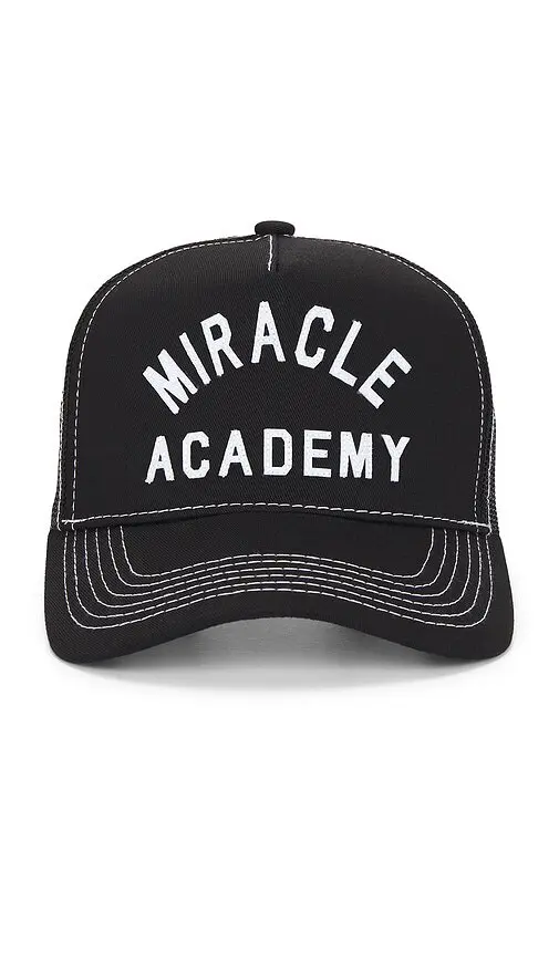 NAHMIAS Miracle Academy Trucker Hat - Black