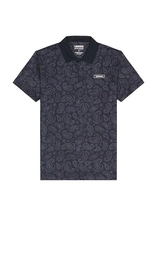 LEGENDS Baldwin Performance Polo In Blue