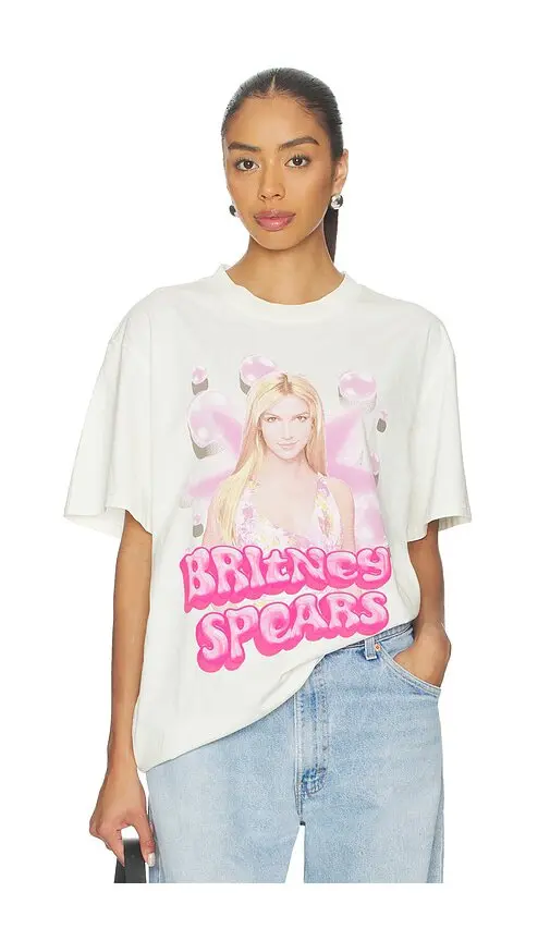 PHILCOS Britney Spears Bubbles Graphic Tee