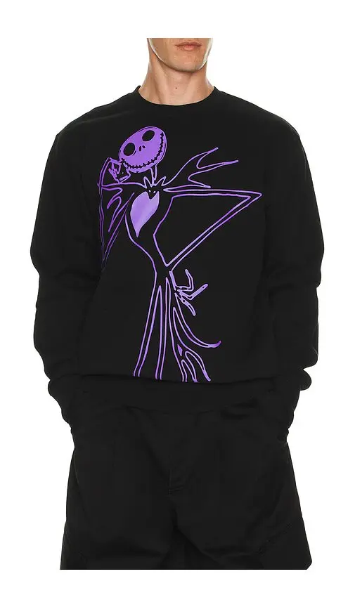 HUF X The Nightmare Before Christmas Jack Skellington Crew Sweatshirt