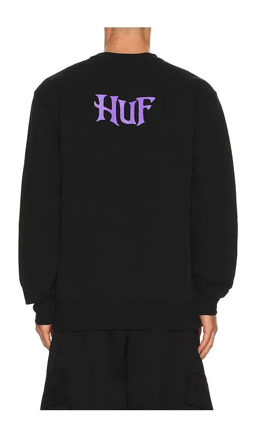 HUF X The Nightmare Before Christmas Jack Skellington Crew Sweatshirt