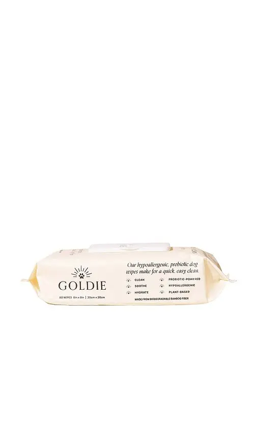 GOLDIE DOG ESSENTIALS So Fresh, So Clean Probiotic Wipes