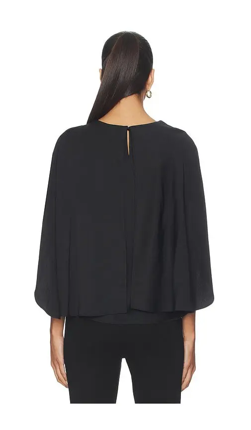 Simkhai Eliora Cape Top - Black