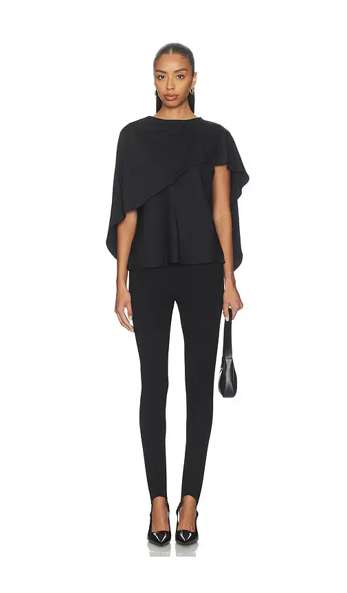 Simkhai Eliora Cape Top - Black