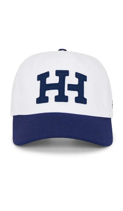 HUEGA HOUSE Letterman Wool Cap - Navy & White
