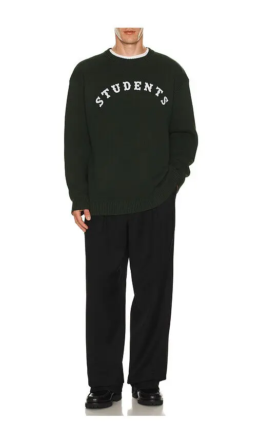 STUDENTS GOLF Oakridge Knit Crew Sweater