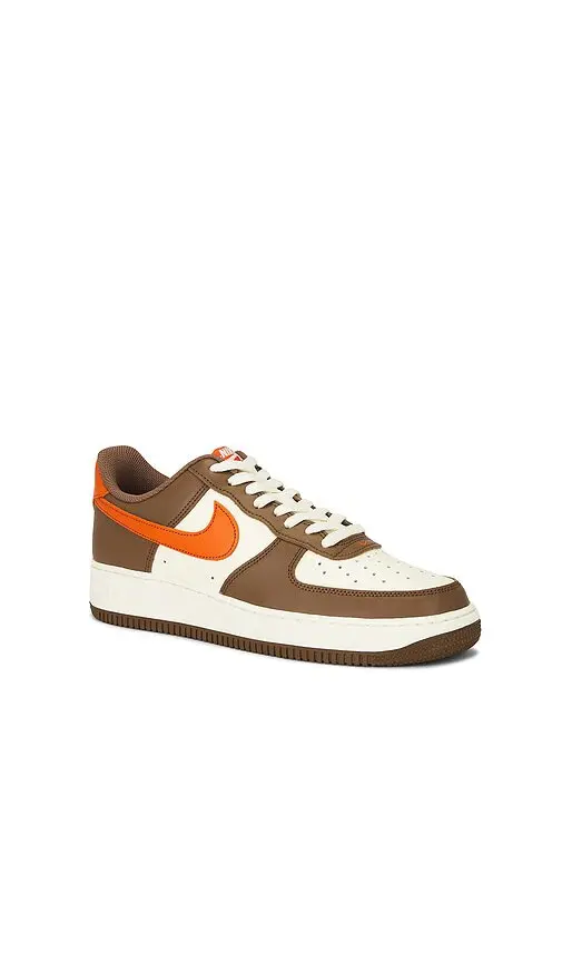 Nike Air Force 1 '07 - Mosswood Brown & Campfire Orange