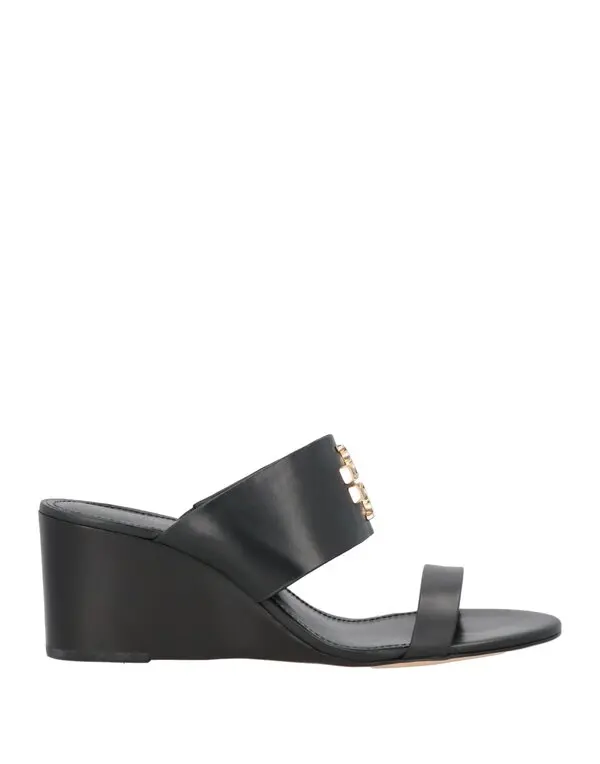 Tory Burch Leather Wedge Sandals