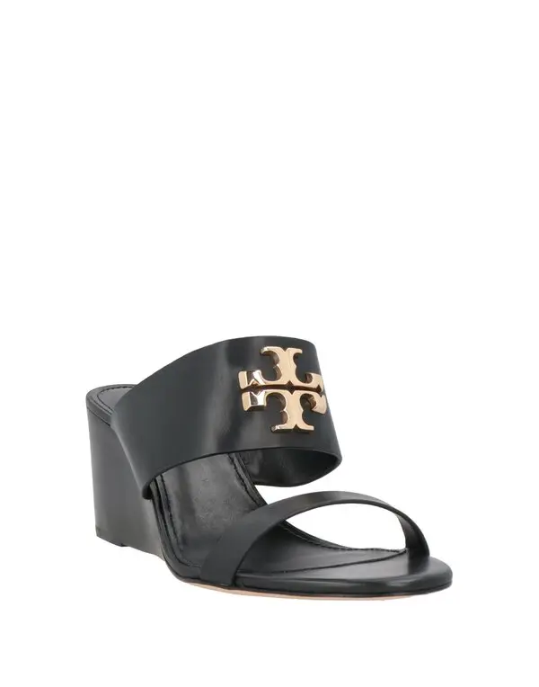 Tory Burch Leather Wedge Sandals