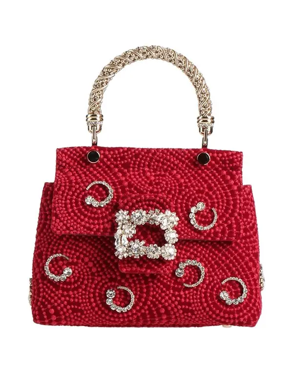 ROGER VIVIER Jacquard Velvet Handbag
