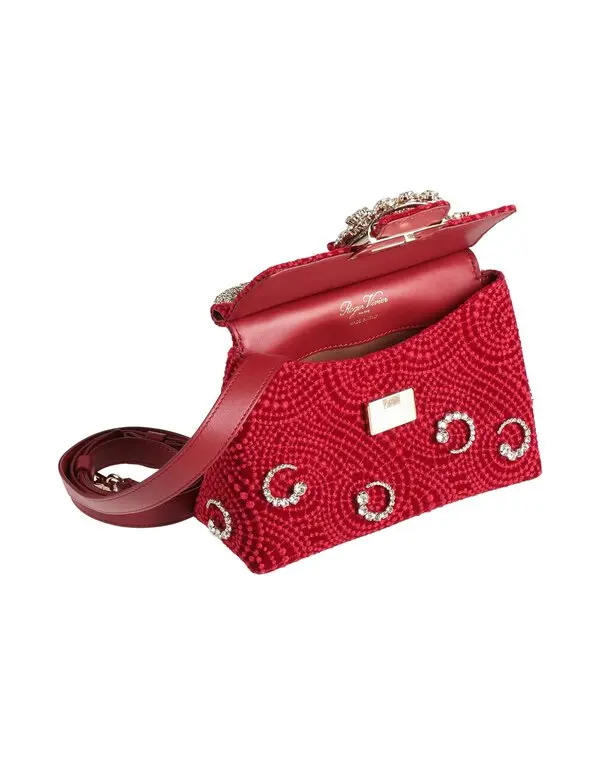 ROGER VIVIER Jacquard Velvet Handbag