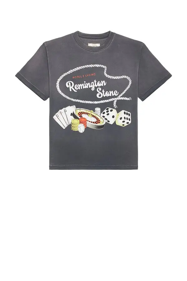 REMINGTON STONE Casino" Graphic T-shirt