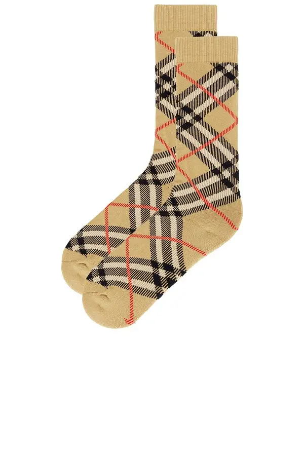 Burberry Check Socks