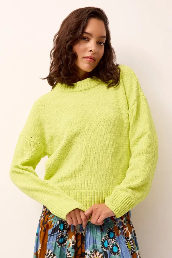 MARIE OLIVER Lonnie Boxy Sweater