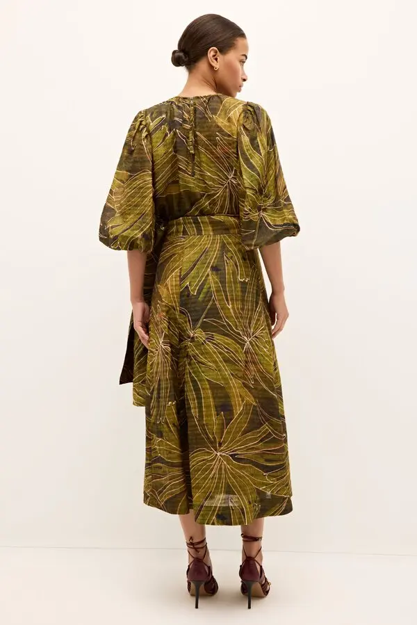 MARIE OLIVER Estine Wrap Skirt