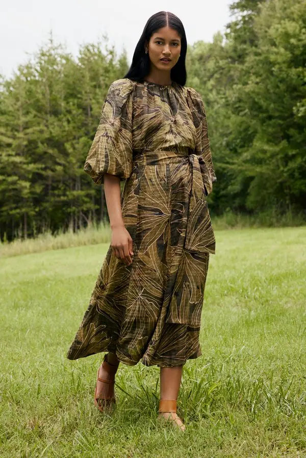MARIE OLIVER Estine Wrap Skirt