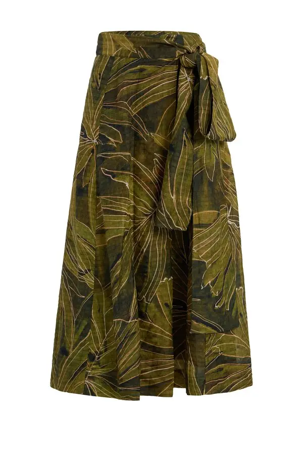 MARIE OLIVER Estine Wrap Skirt