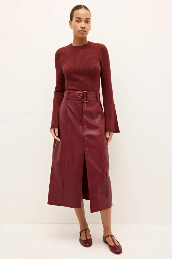 MARIE OLIVER Carrey Top - Rust