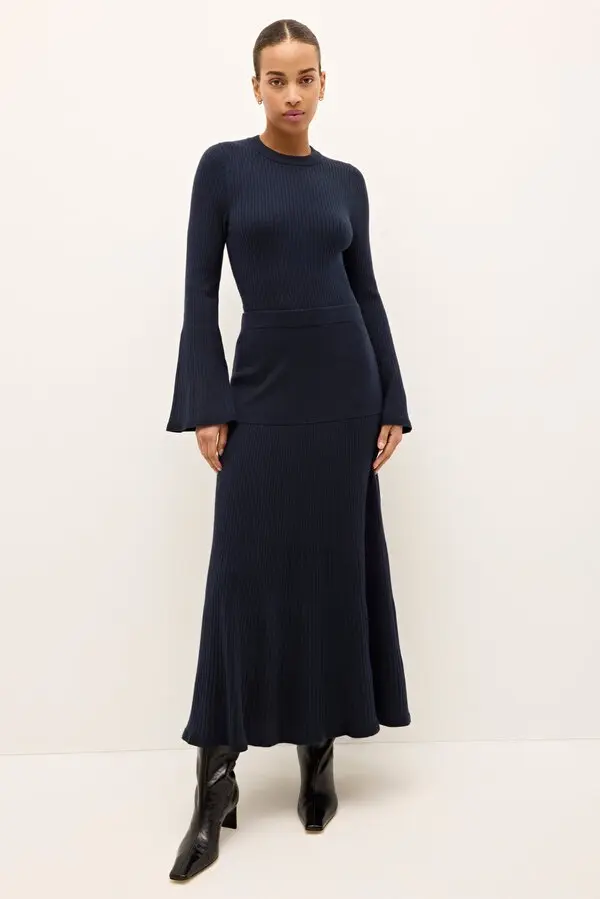 MARIE OLIVER Carrey Top - Navy