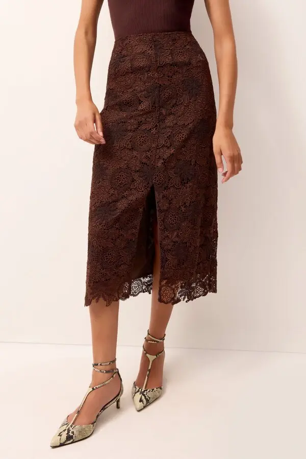 MARIE OLIVER Meara Lace Skirt